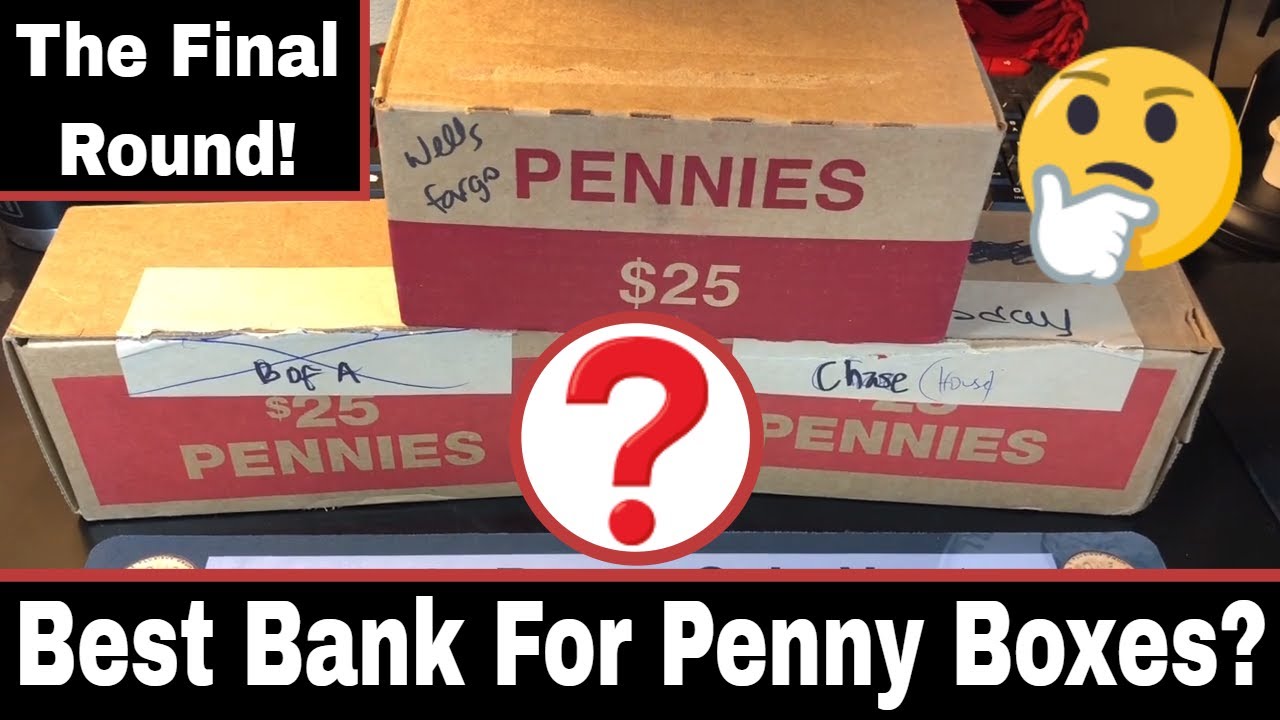 Best Bank for Penny Boxes - Bank Box Battle Round 10! - YouTube