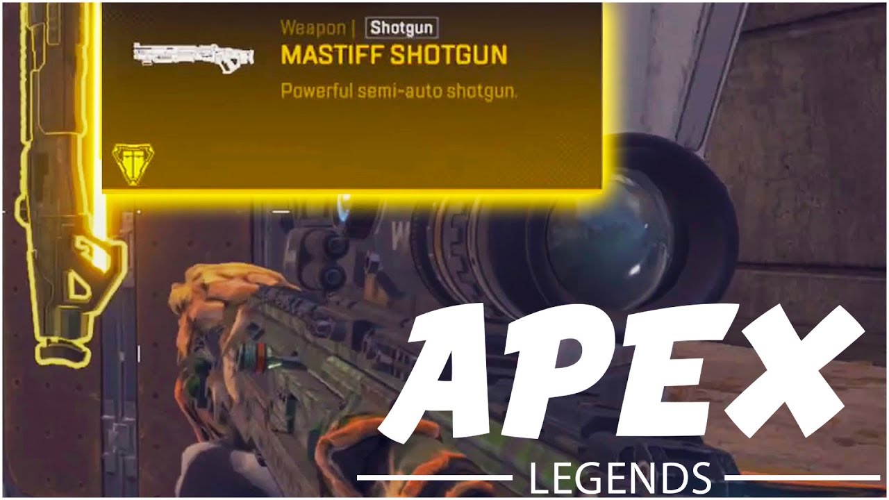 LEGENDARY MASTIFF SHOTGUN GAME WINNING KILL!! - Apex Legends Battle ...