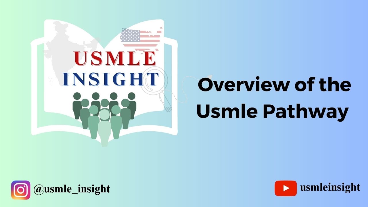 Overview of the Usmle Pathway|#Usmleinsight Webinar Series # ...
