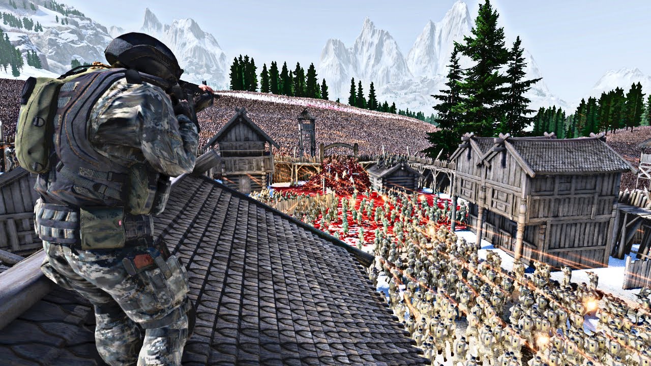 10,000,000 Zombies Are Attacking Northern Towns to HUNT - Epic Battle ...
