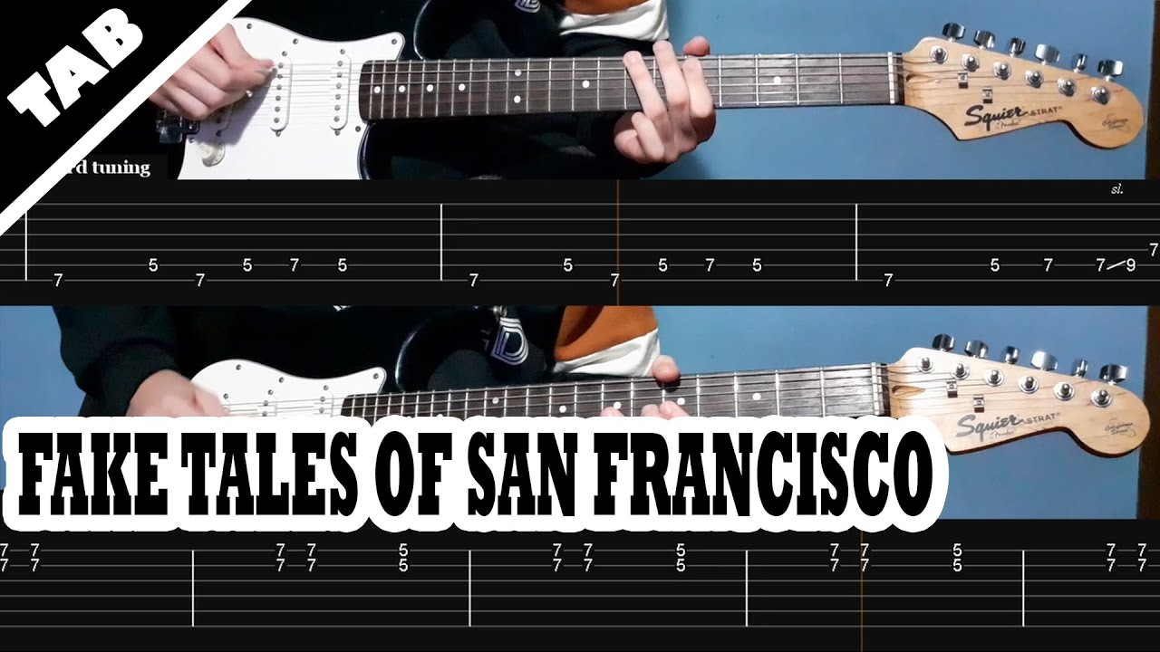 Fake Tales Of San Francisco - Arctic Monkeys | Guitar TAB | Lesson ...