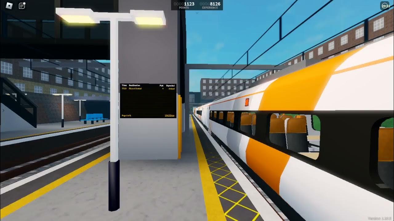 Driving the Class 802 from Stepford Central - Airport Central (Roblox SCR V1.10.5) - YouTube
