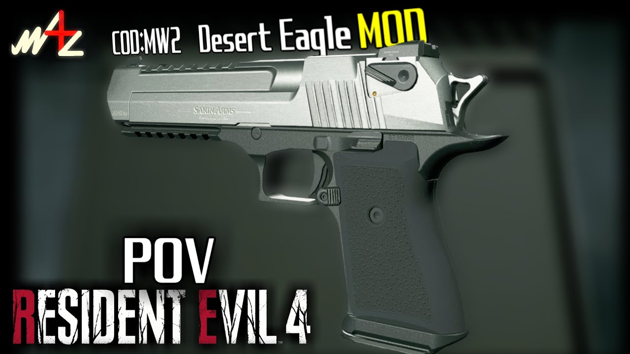 [POV:一人称視点] バイオハザード RE4 Desert Eagle MOD COD:MW II【バイオ MOD】 - YouTube