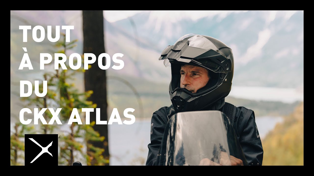 Ckx Atlas Tout à Propos Du Casque De Moto Aventure Youtube