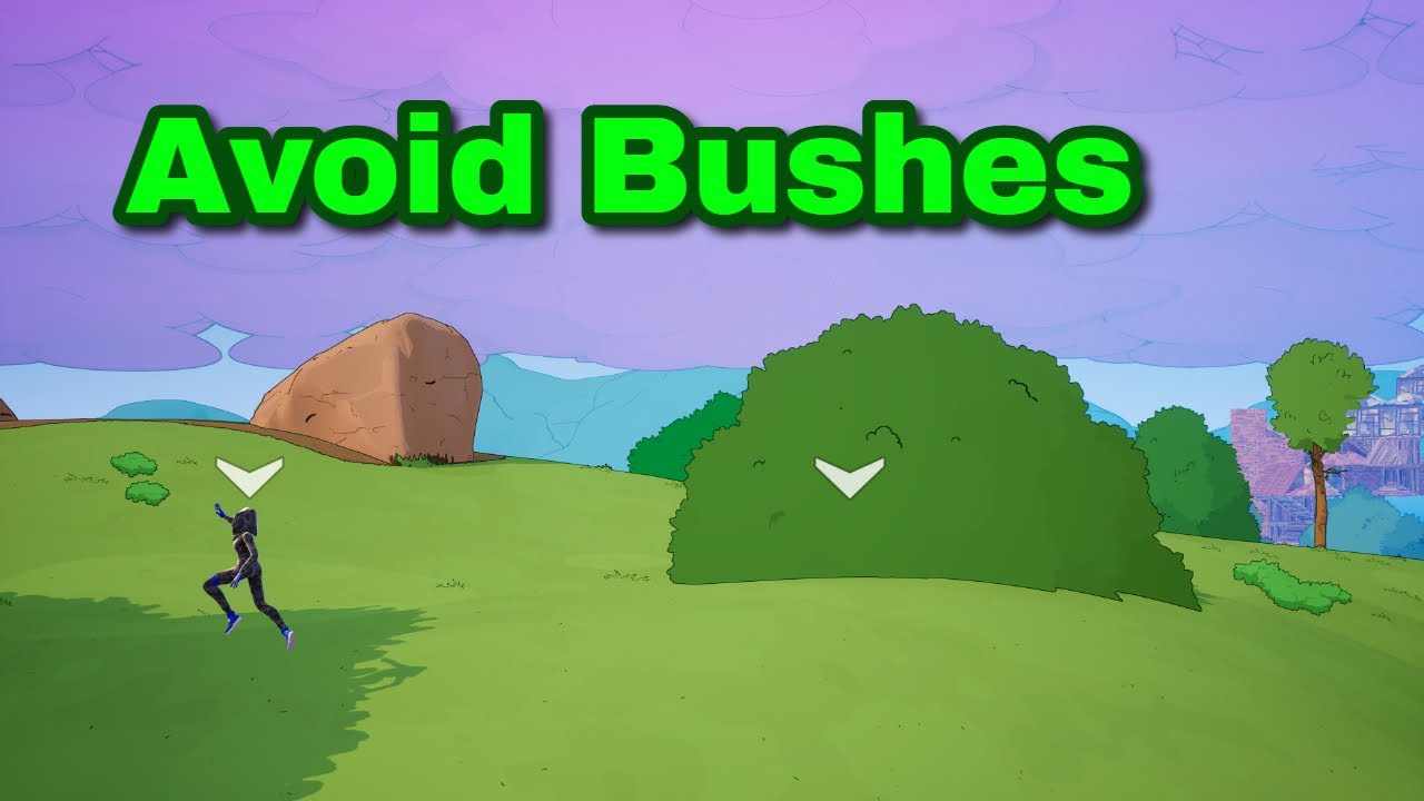 Why You Should Avoid Bushes In Fortnite! - YouTube