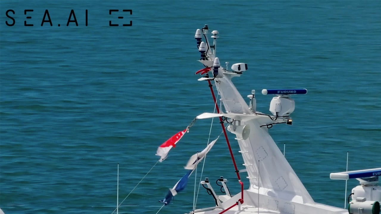 Sea.ai Sentry System on a Surface Effect Ship - YouTube