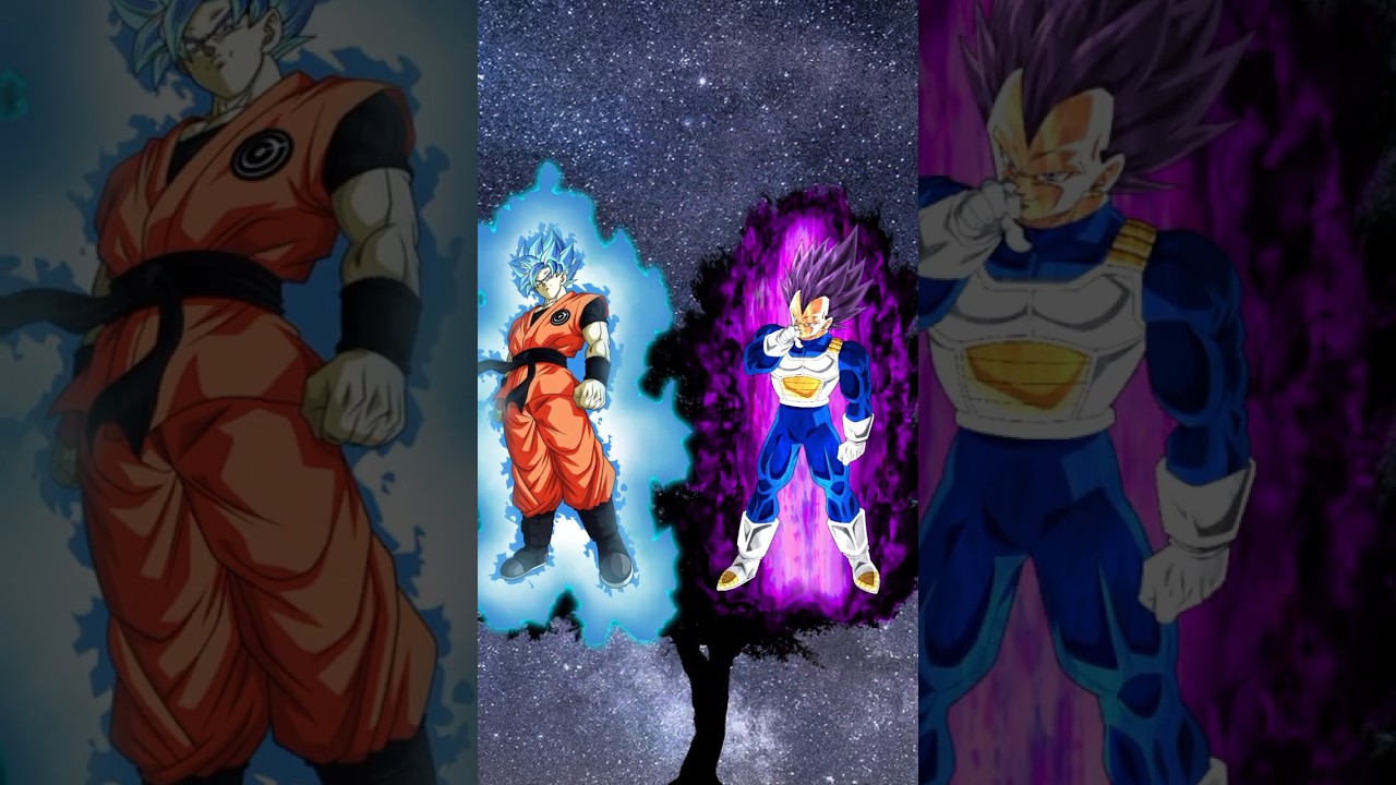 A comparison between Goku ssj blue Universal vs some characters #dbs # ...