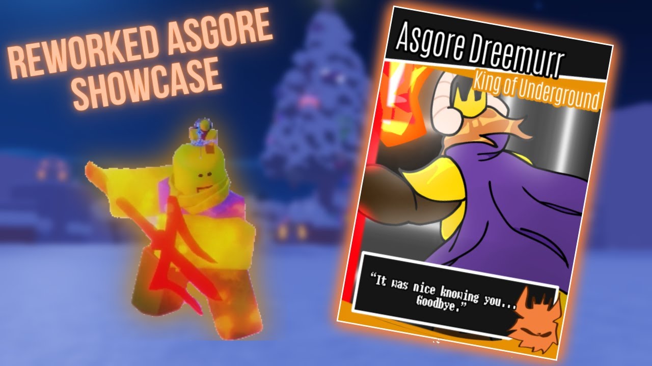 Asgore Rework + Exclusive Skin Introduction | Alternate Battlegrounds ...