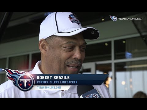 Titans Owner Amy Adams Strunk Hosts Oilers Reunion - YouTube