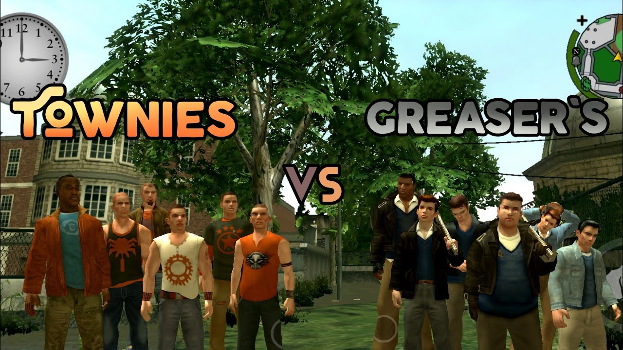 Bully A E - Greaser's VS Townies (No Leader & Second Leader) (III ...
