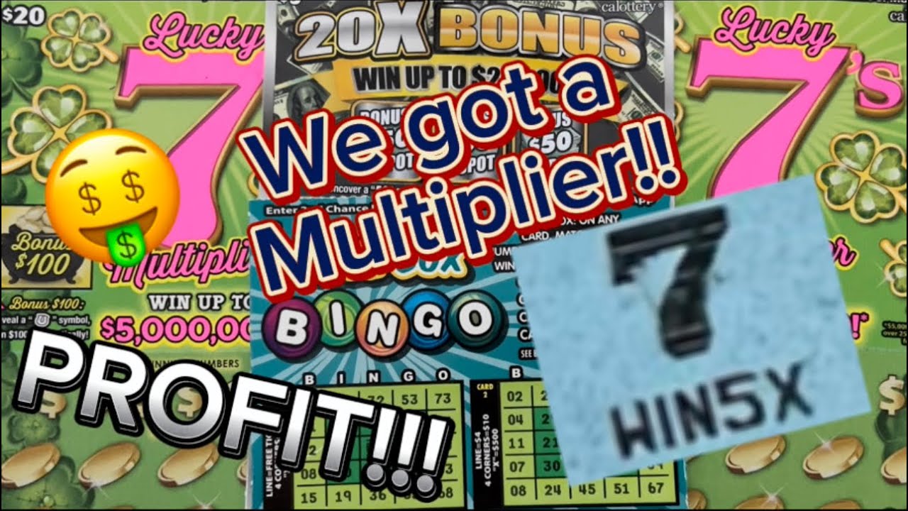 Lucky 7s Multiplier! Bingo! 20X Bonus! PROFIT! - YouTube