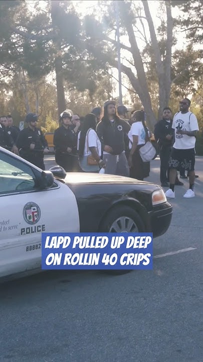 Rollin 40 Crip hood day gone wrong - YouTube