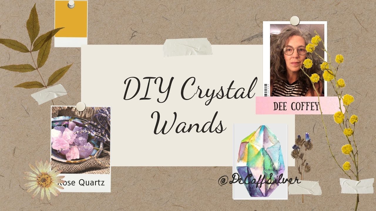 DIY Crystal Healing Wands Workshop - YouTube