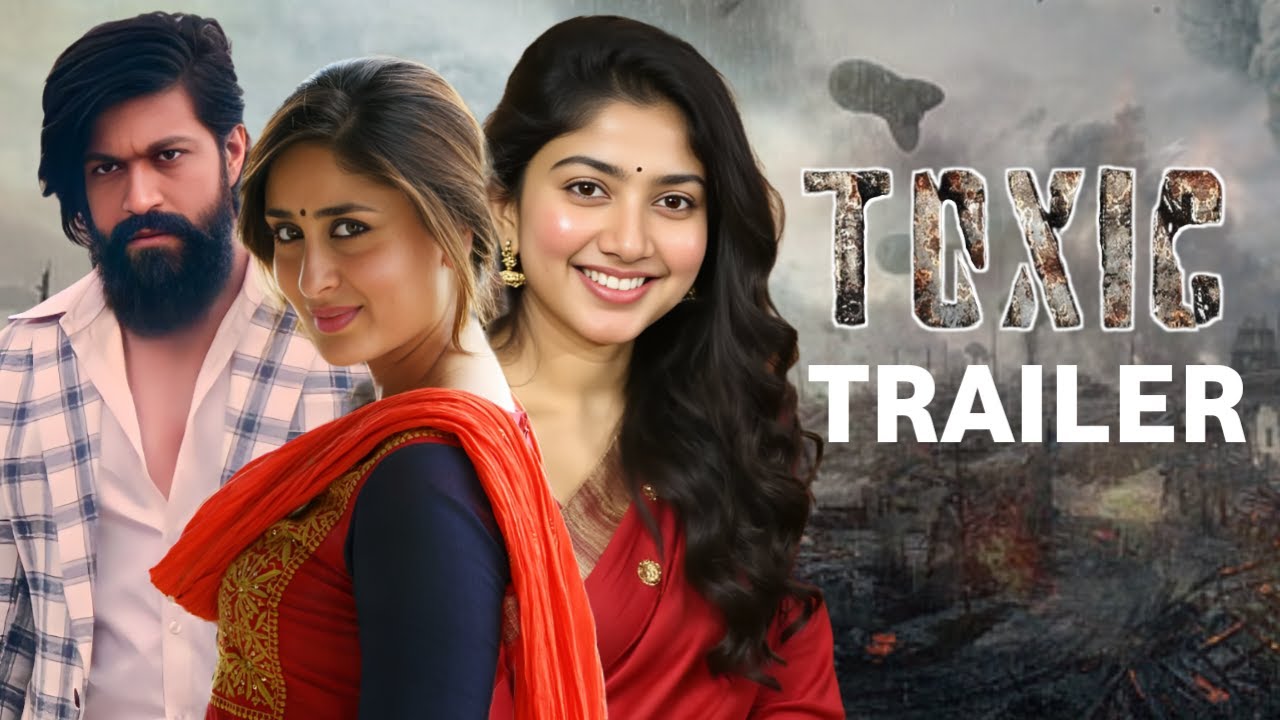 Toxic Official Trailer | Yesh | Sai Pallavi | Kaarina Kapoor | Studio ...