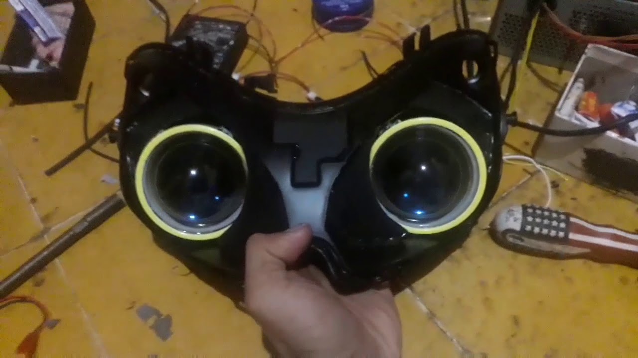 pasang bi led + levelling vario 110 karbu - YouTube