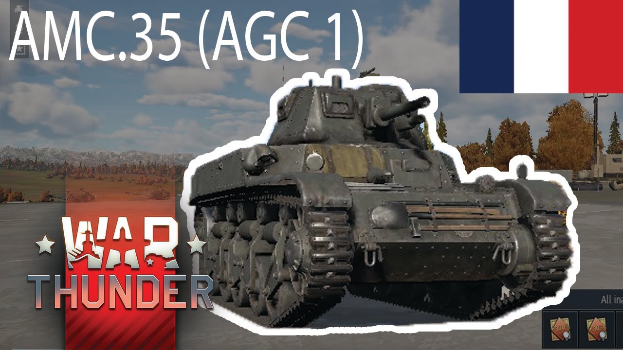 AMC 35 (AGC 1) - War Thunder Gameplay - YouTube