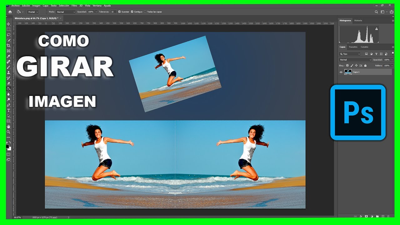 Como Girar Una Imagen En Photoshop Espejo - Image to u Como Girar Una Imagen En Photoshop Espejo - Image to u