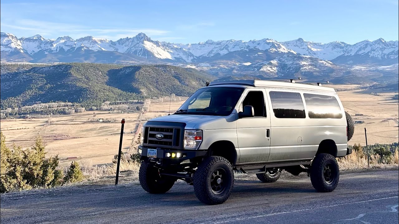 2012 E350 Ujoint Offroad / Feildvan 4x4 conversion! - YouTube