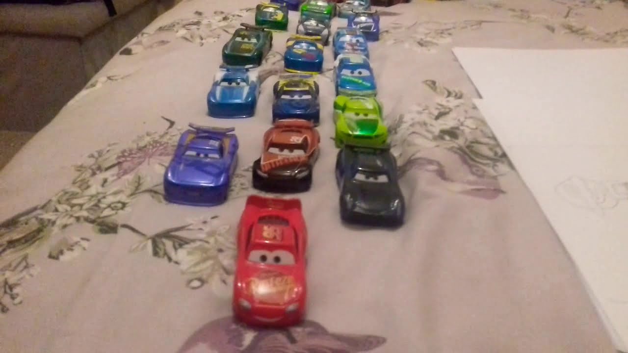 Cars 3 copper canyon speedway dinoco 400 - YouTube