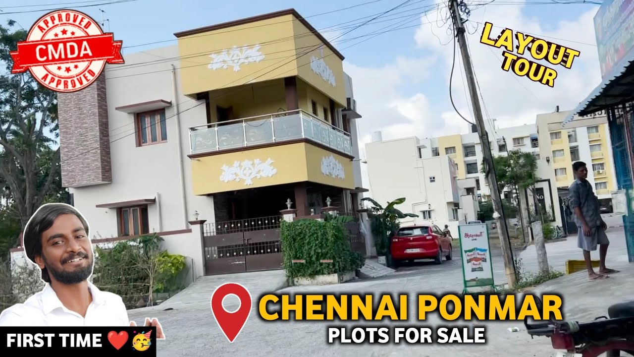Reviewing New Layout in Chennai Ponmar near Medavakkam🥳💥Direct Number🥳 ...
