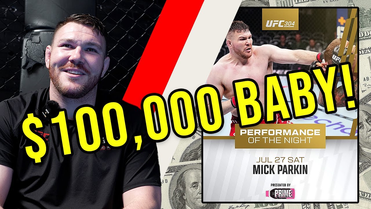 Reacting To My $100K Bonus Winning UFC KO! | Mick Parkin UFC ...