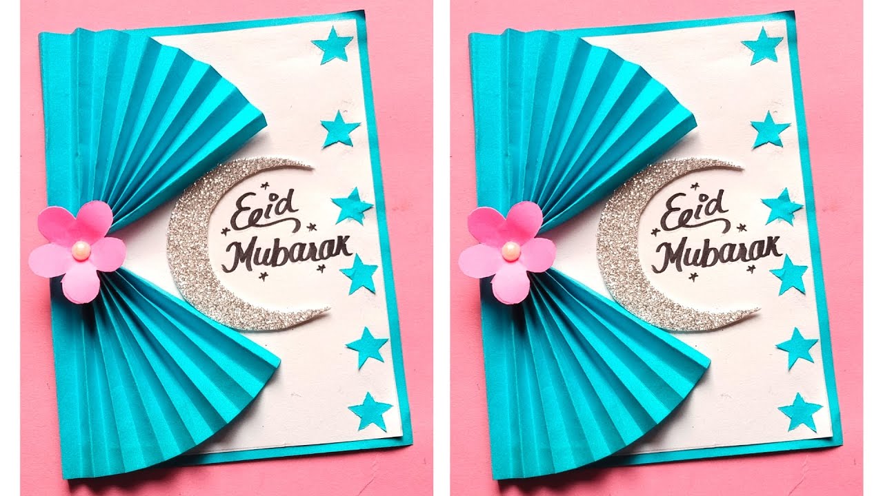 Handmade Eid Greeting Card /Eid Card Making Ideas / Eid Card 2025 💝 ...