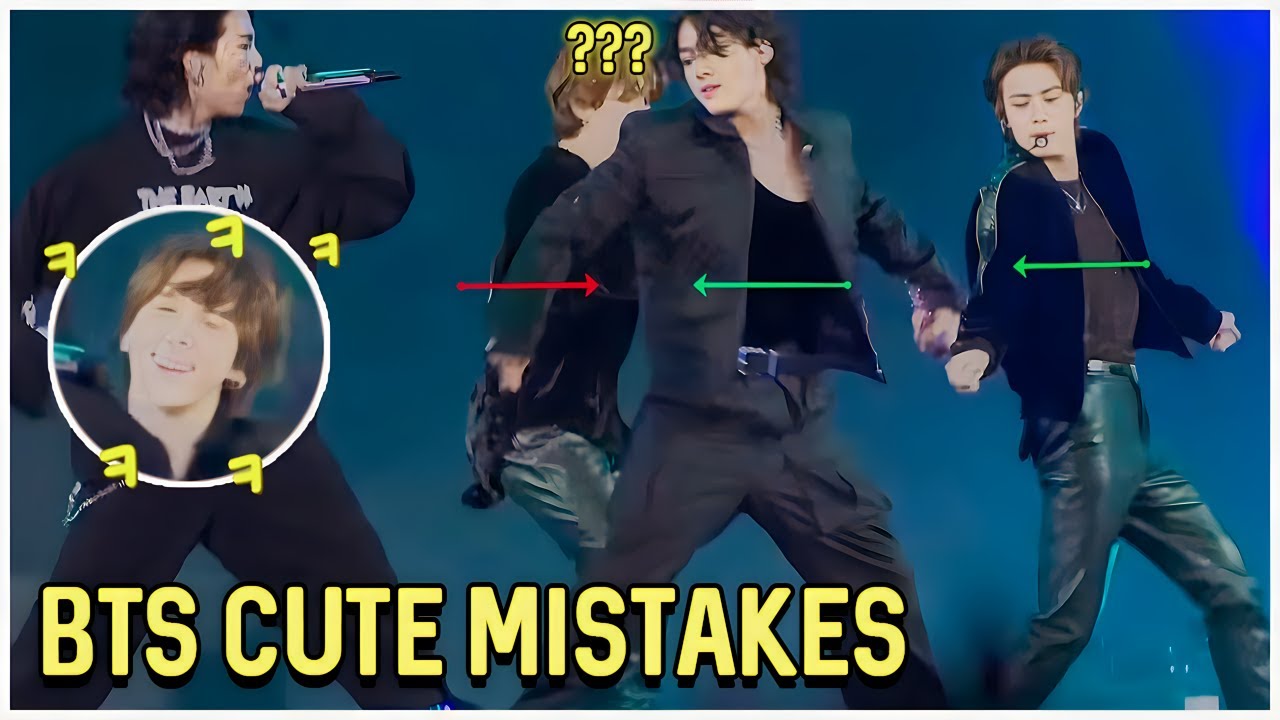 BTS Cute Mistakes And Quick Response - YouTube
