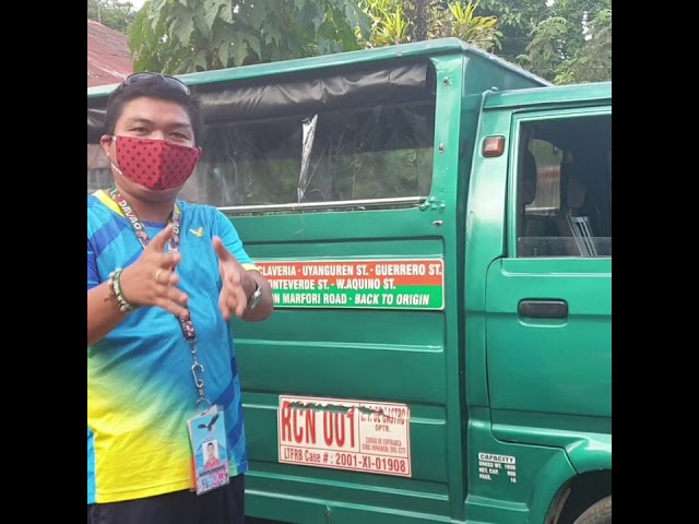 SOCIAL DISTANCING PARA SA MGA PUBLIC UTILITY VEHICLE