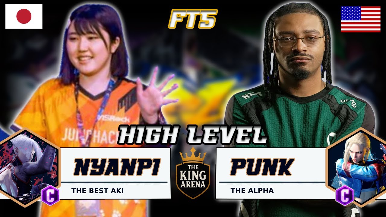 SF6 PUNK (Cammy) vs NYANPI (AKI) High Level Gameplay - YouTube