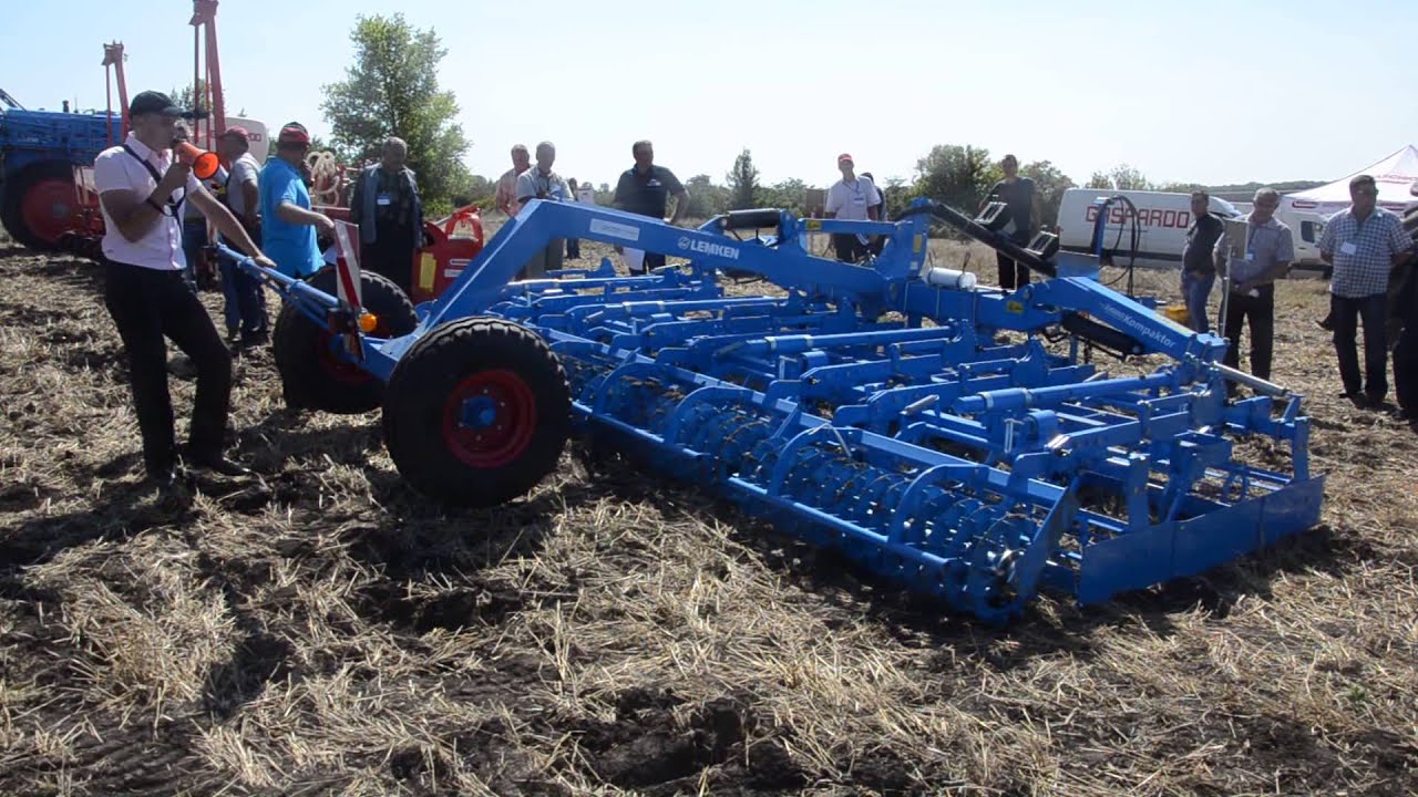 Lemken Kompaktor K600A коротко о Лемкен Компактор. День Поля - YouTube