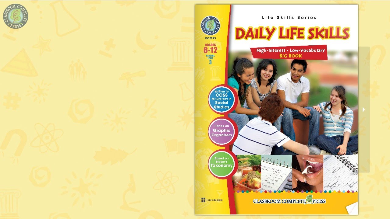 Daily Life Skills Big Book - YouTube
