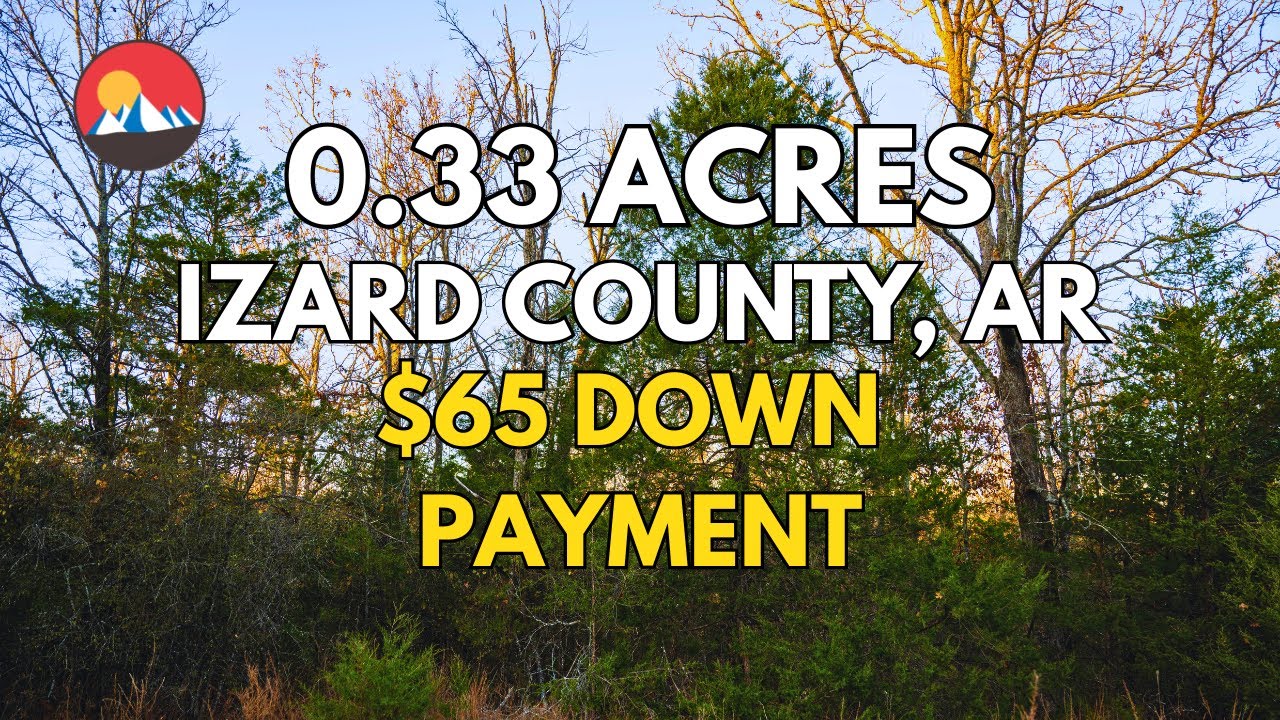 0.33 Acres in Izard County, AR - Affordable Land - YouTube