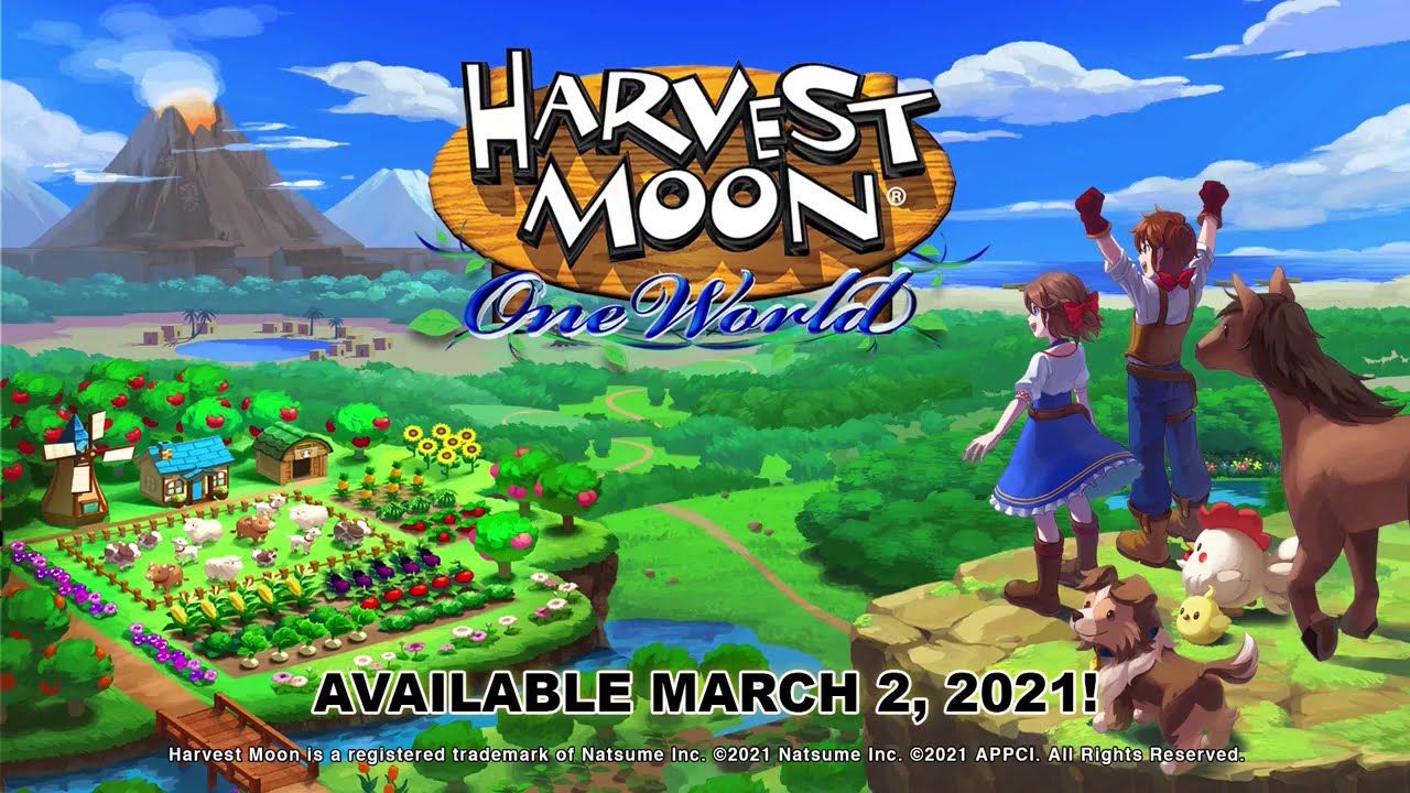 Harvest Moon One World: Lançamento - YouTube