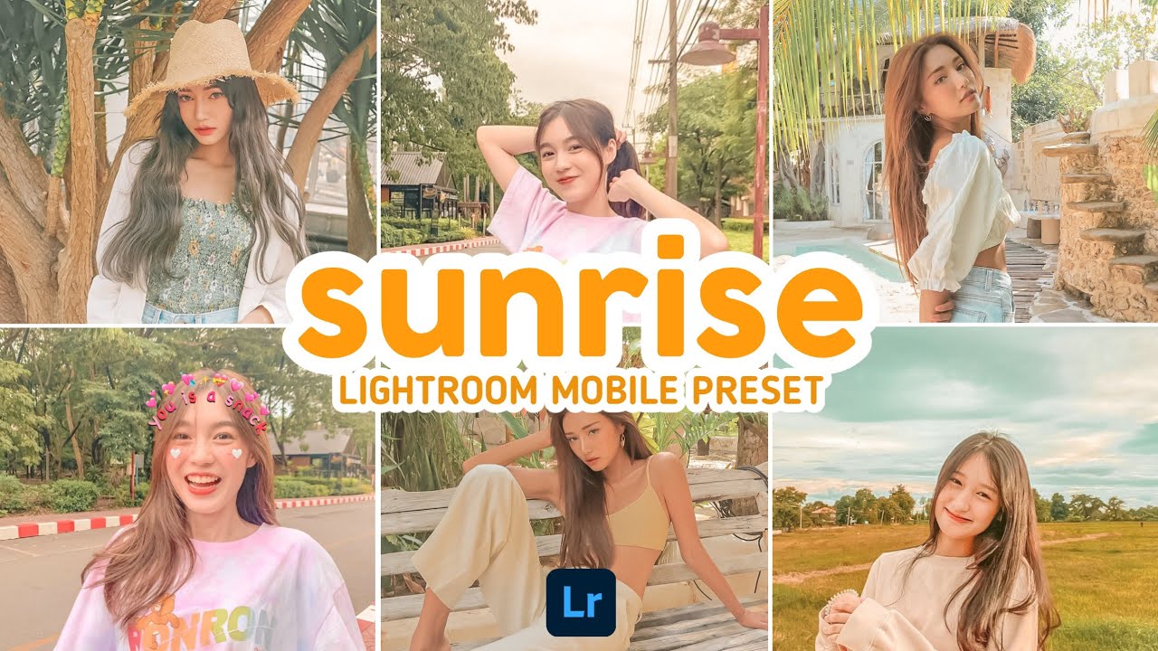 Sunrise - Preset Lightroom Terbaru 2022 | Peach Preset | Lightroom Tutorial | Yonaard Id - YouTube