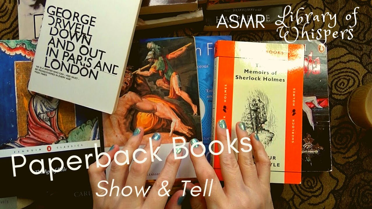 ASMR | Paperback Books Collection! - Whispered Show & Tell at Coffee ...