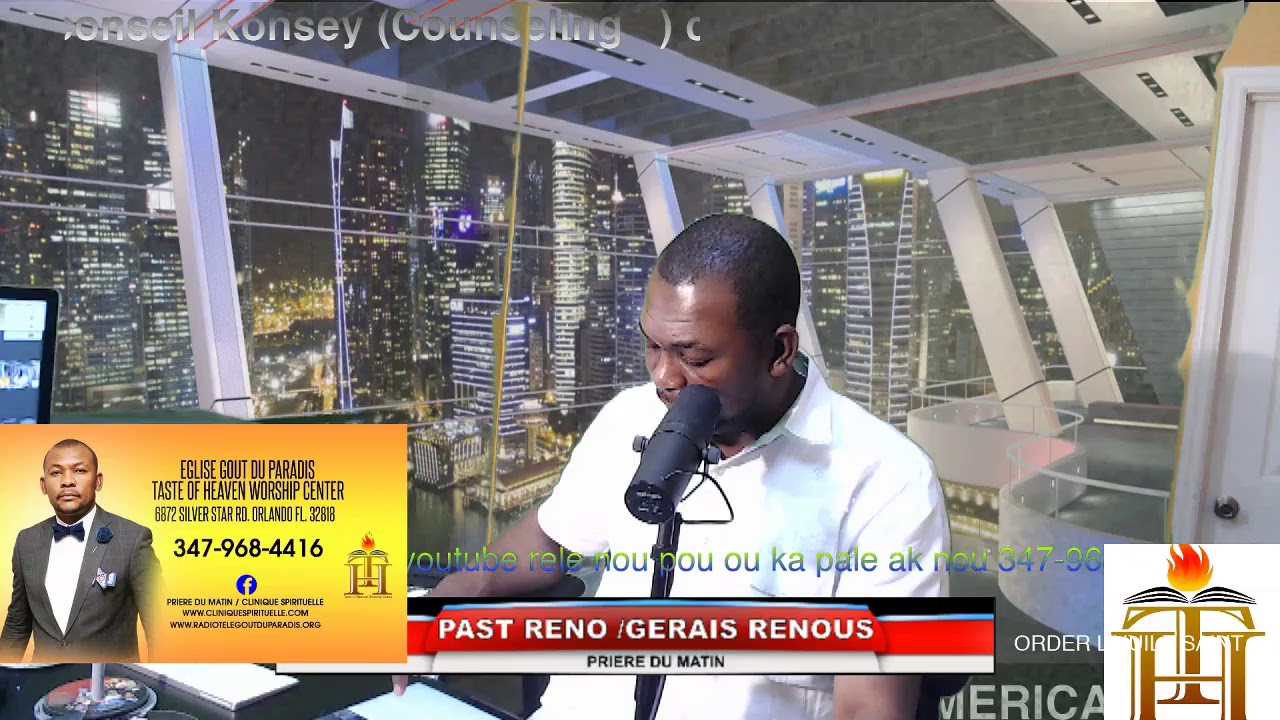 pasteur Reno TPS Live Stream - YouTube