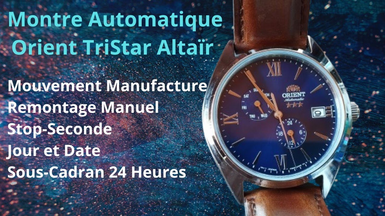 Orient TriStar "Altair" RA-AK0507L10B: une jolie dress watch ...