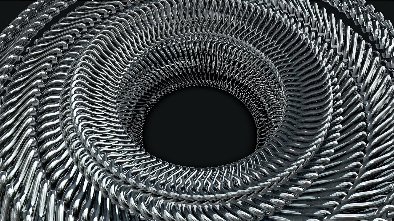 Let's create a circular repeated metal pieces pattern with TrapcodeTAO ...