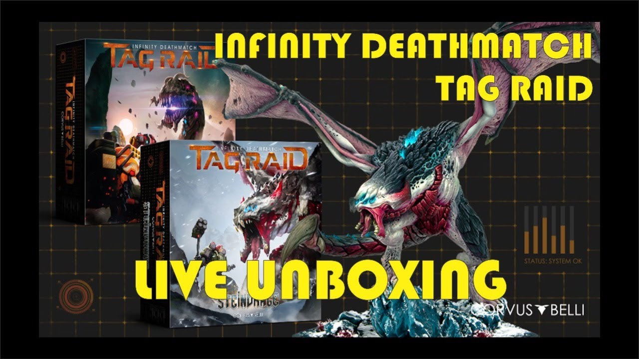 Infinity Deathmatch: TAG Raid - Live Unboxing - 5 Nov 2023 - YouTube