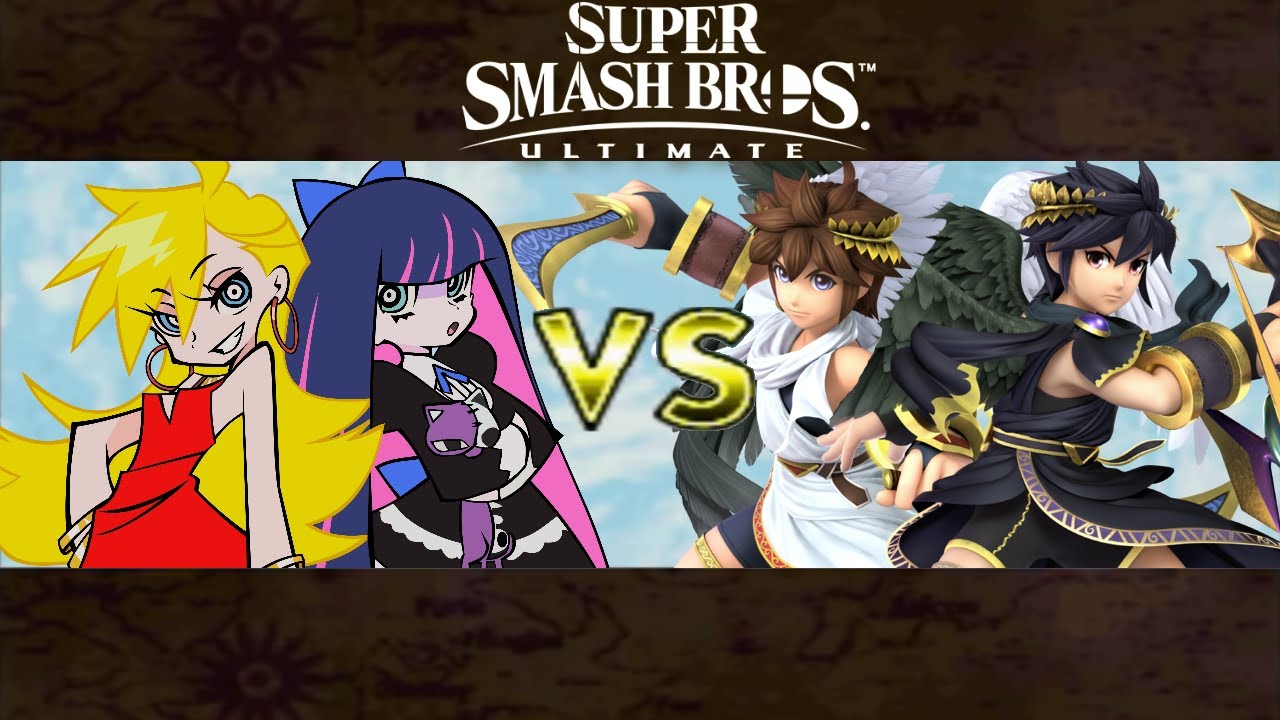 Mii Battle Ultimate: Panty & Stocking vs. Pit & Dark Pit - YouTube