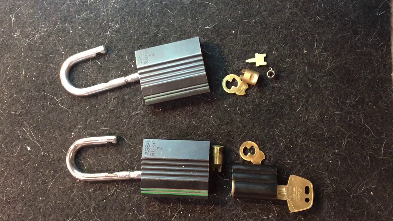 034 Ruko School part 22 Padlock repair - YouTube