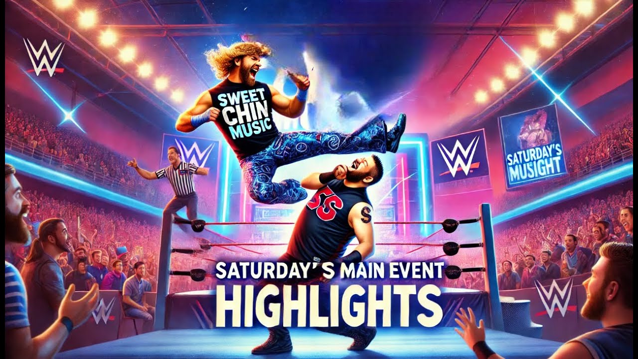 Shawn Michaels Hits Sweet Chin Music on Kevin Owens at Saturday Night’s ...