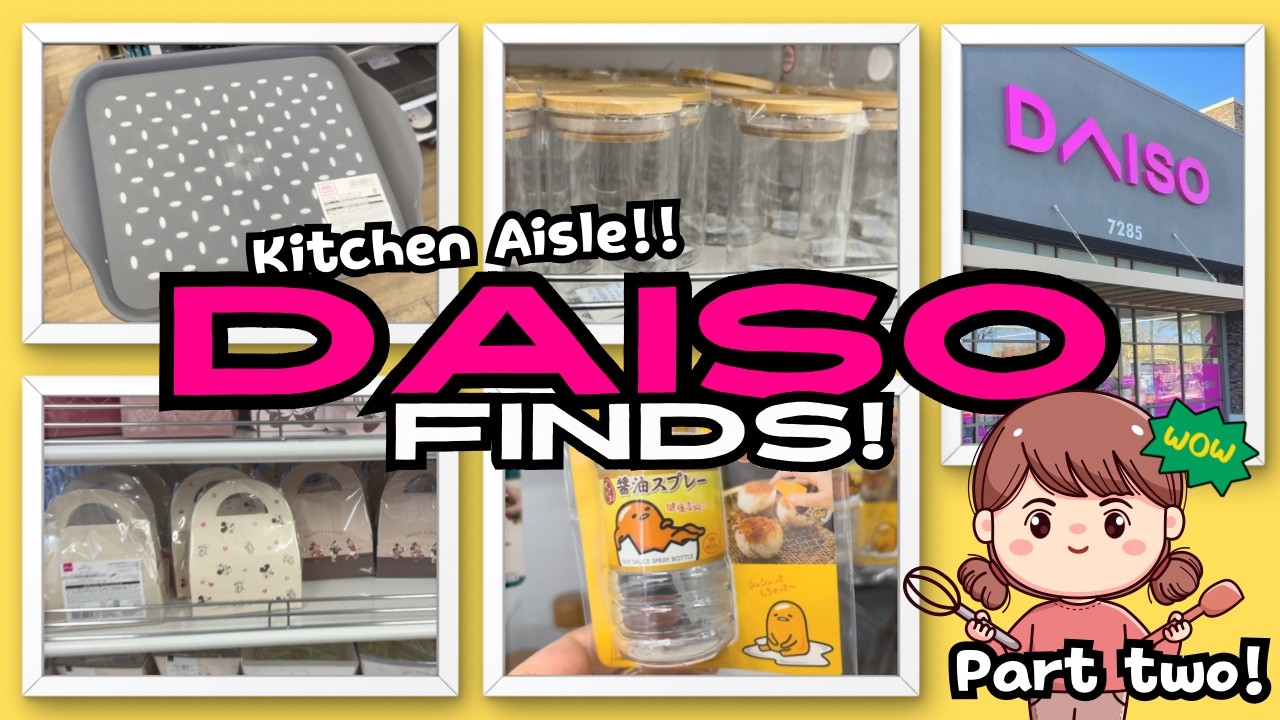 DAISO SHOPPING 🎀 PART 2: Kitchen Aisle [JAPANESE DOLLAR STORE!] | Bliss ...