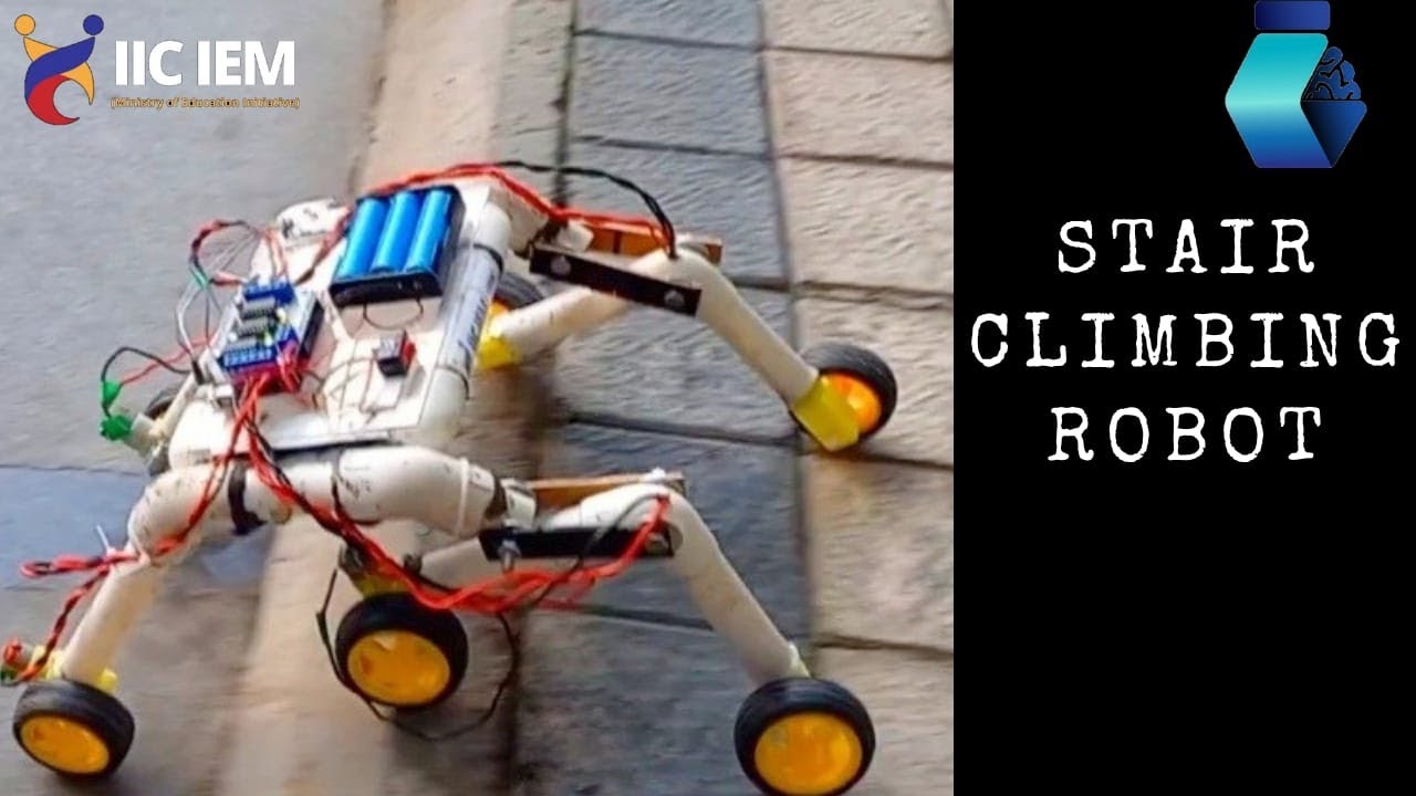 Stair Climbing Robot || IIC IEM - YouTube