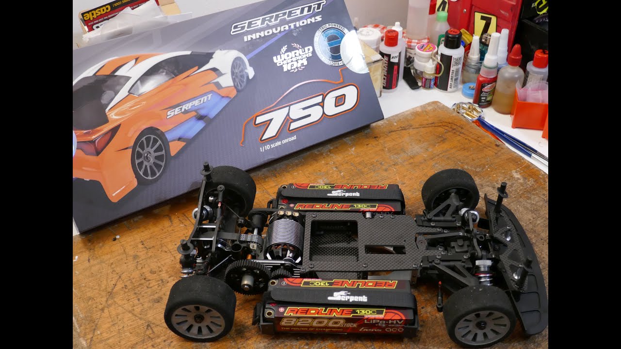 Installation d'une couronne 56T de la Serpent 988E (mod 0.8) sur une ...