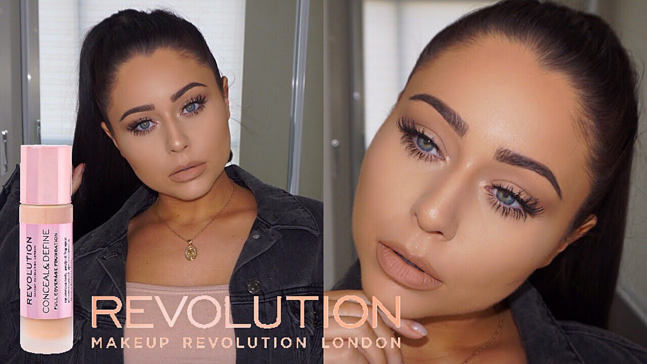 NEW Makeup Revolution Full Coverage Foundation First Impression ...