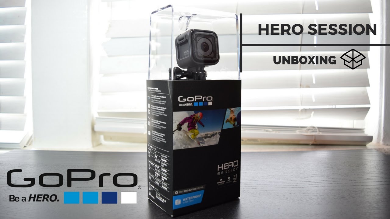 GoPro Hero Session 4 UNBOXING! - YouTube