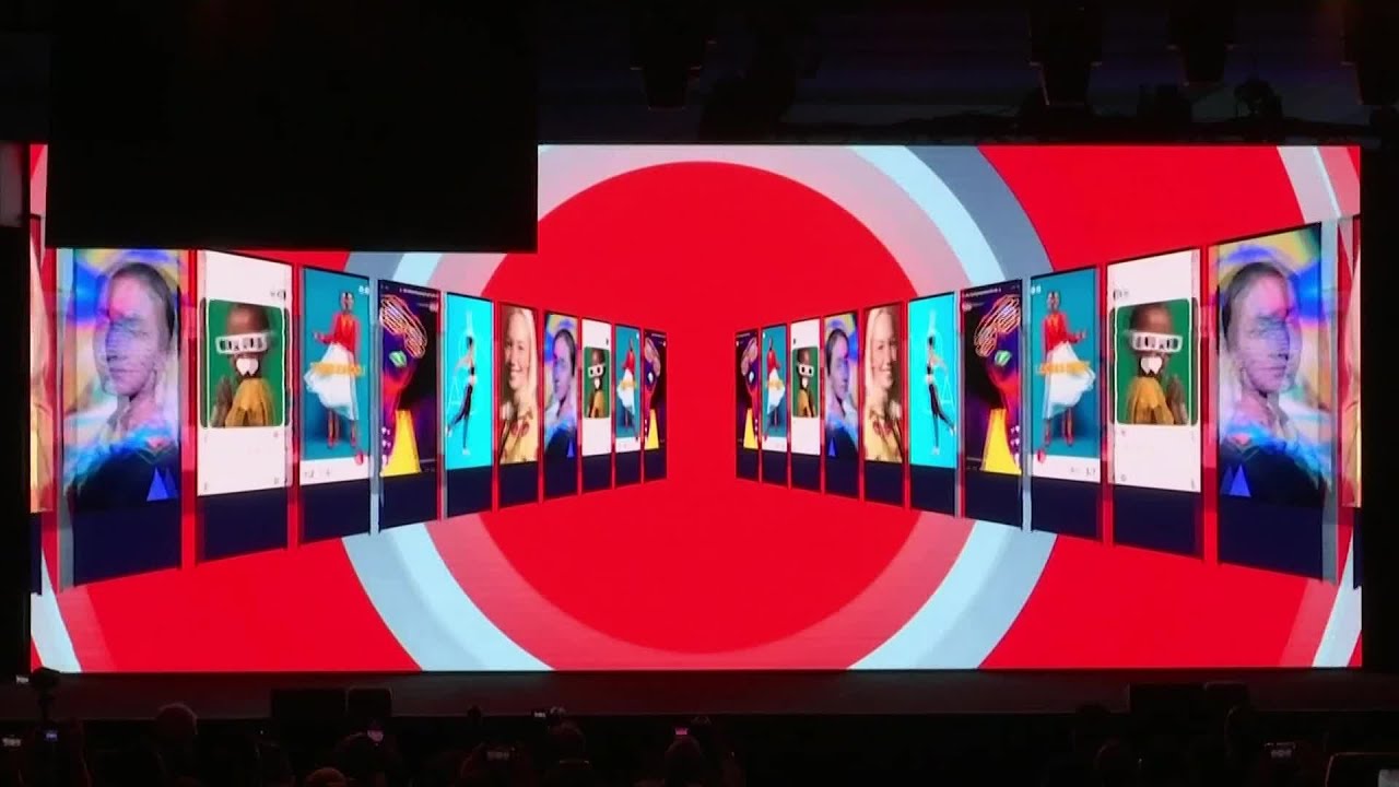 Samsung unveils new tv with rotating screen: The Sero - YouTube