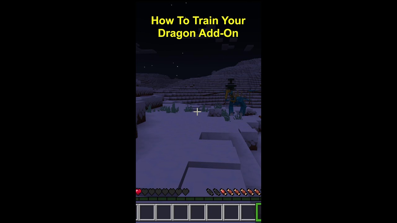 How To Train Your Dragon Add-On Minecraft Gameplay - YouTube