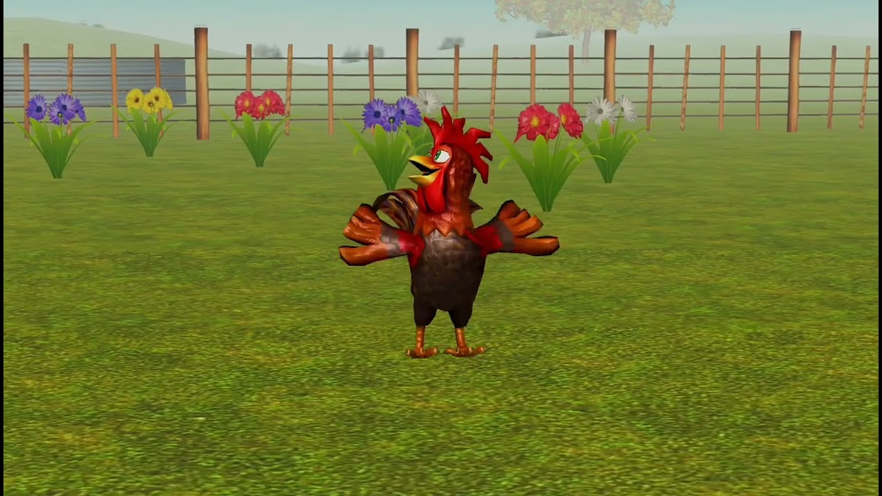 El Pollito Pío 3D - Canciones de la Granja de Zenón 2 - YouTube